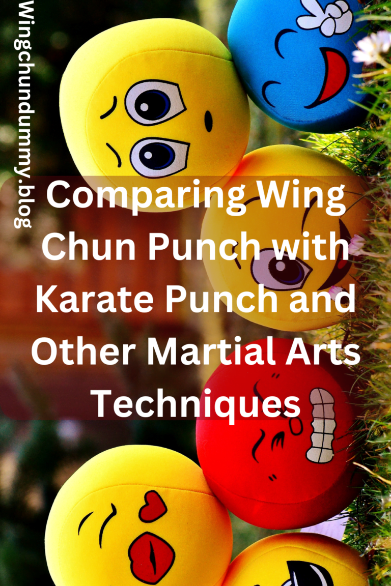 Comparing Wing Chun Punch with Karate and Martial Arts punching