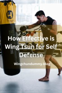 How Effective is Wing Tsun for Self Defense