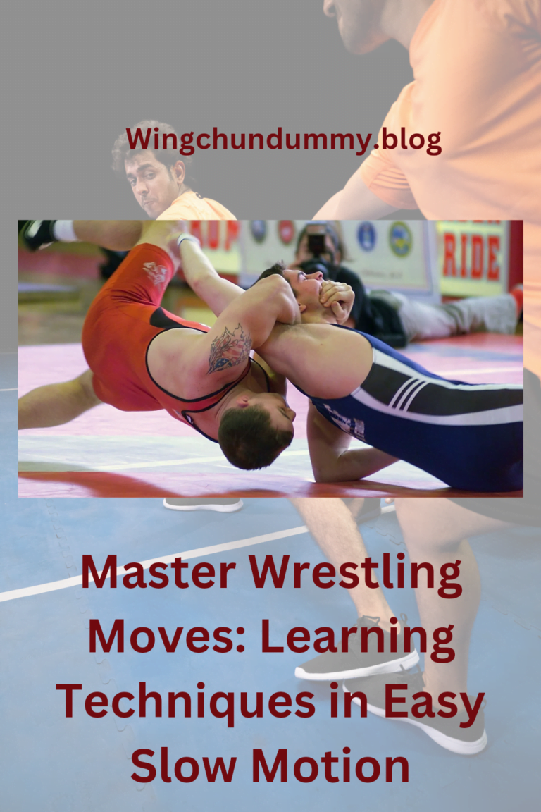 Master Wrestling Moves: Learning Techniques in Easy Slow Motion