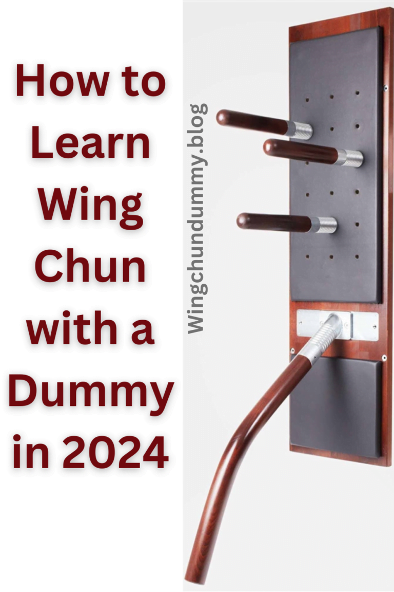 Learning Wing Chun dummy 2024