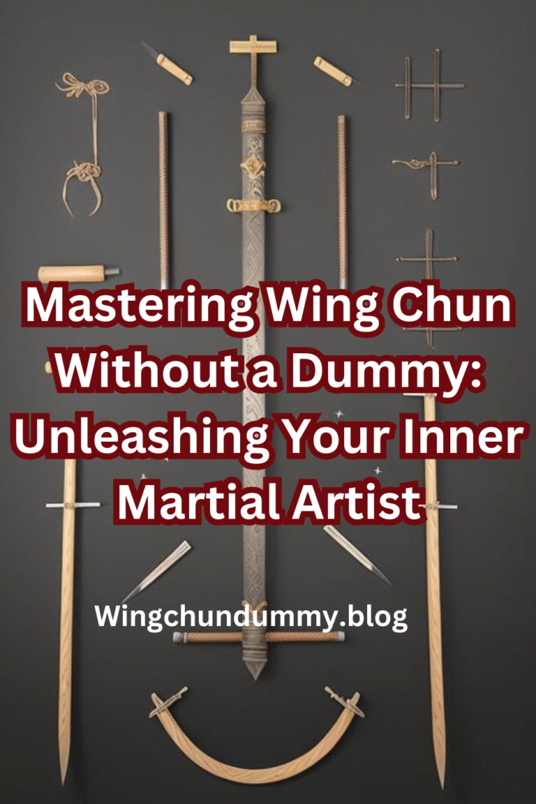 Practicing Wing Chun Without a Dummy